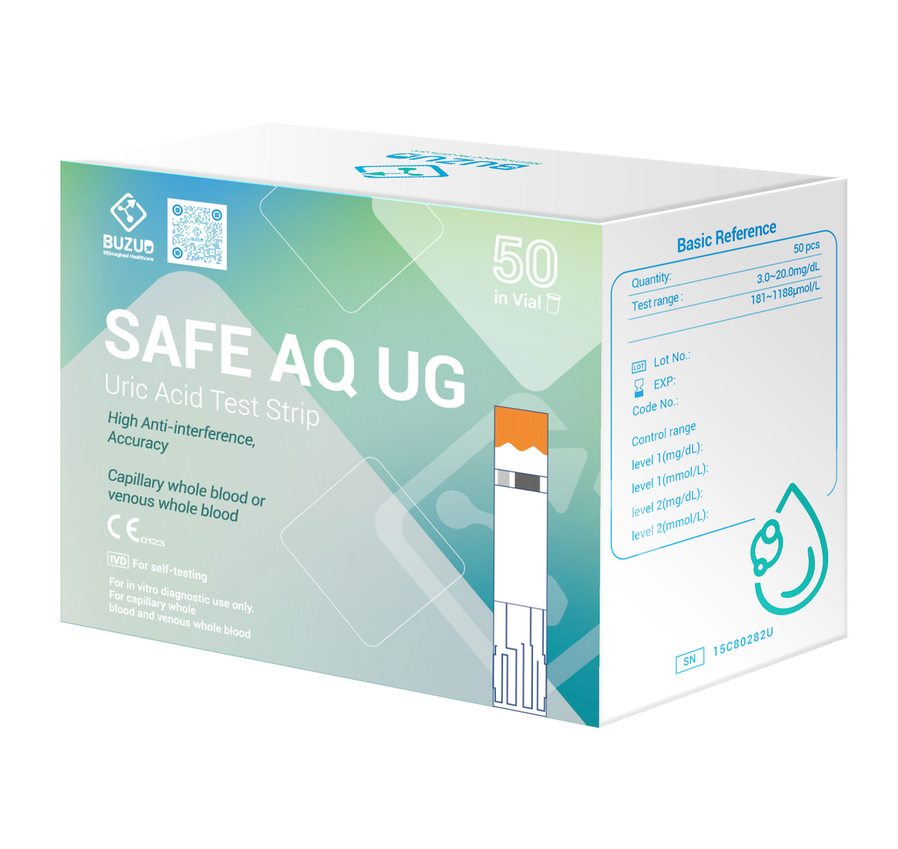 Safe AQ UG Uric Acid Test Strips and Lancet Set – BUZUD Singapore Safe AQ UG Uric Acid Test Strips and Lancet Set – BUZUD Singapore