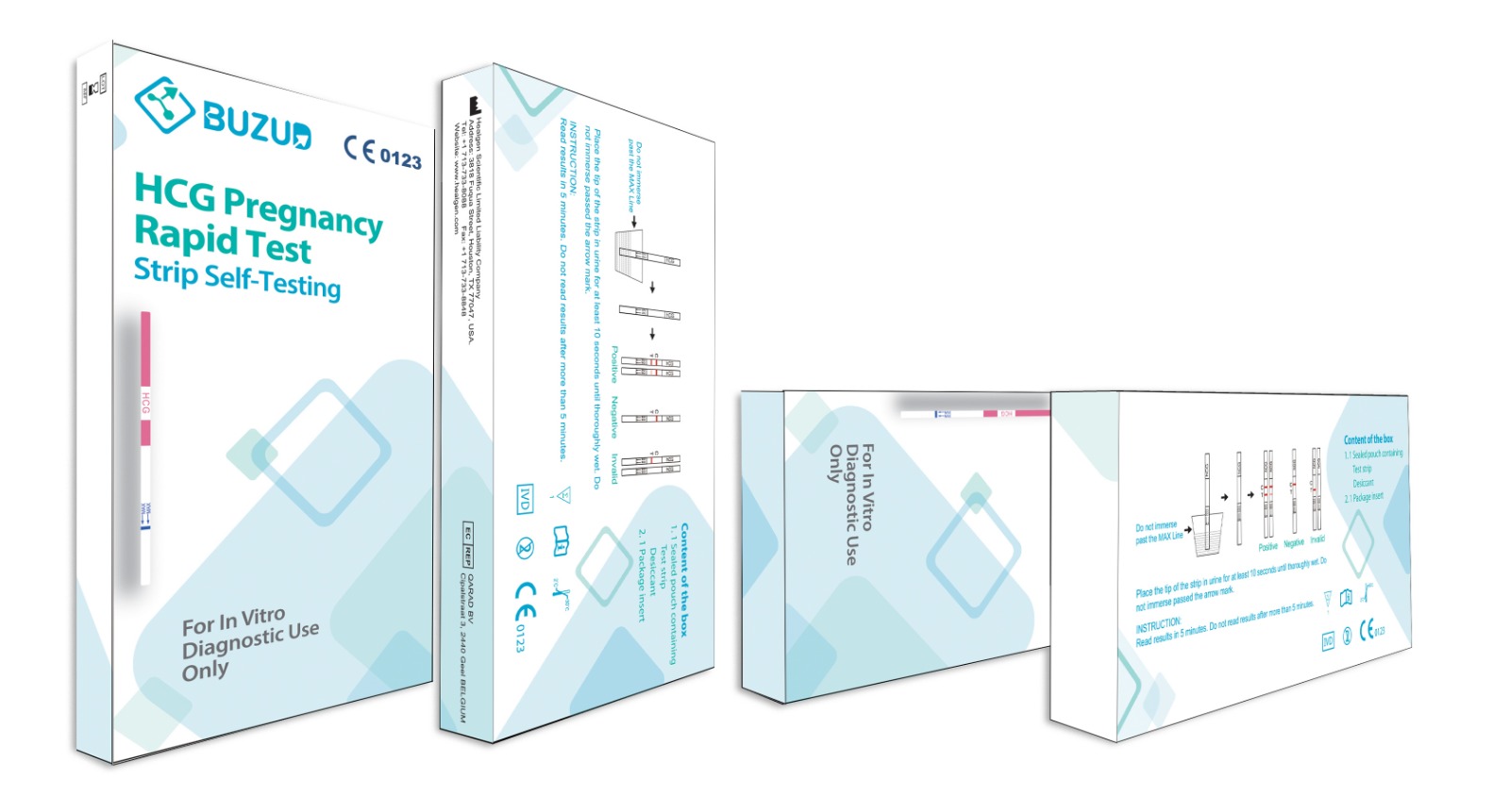 HCG Pregnancy Rapid Test – BUZUD Singapore