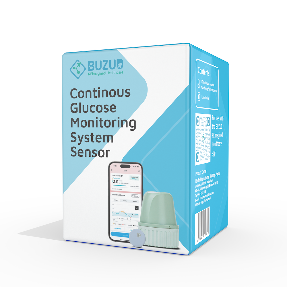 BUZUD Continuous Glucose Monitoring System 2.0 – BUZUD Singapore